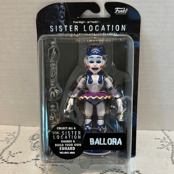 Funko | Toys | Five Nights At Freddys Ballora Figure Sister Location ...